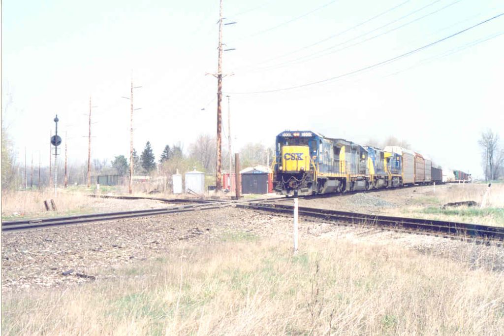 CSX B40-8 5939 Shelby, Oh